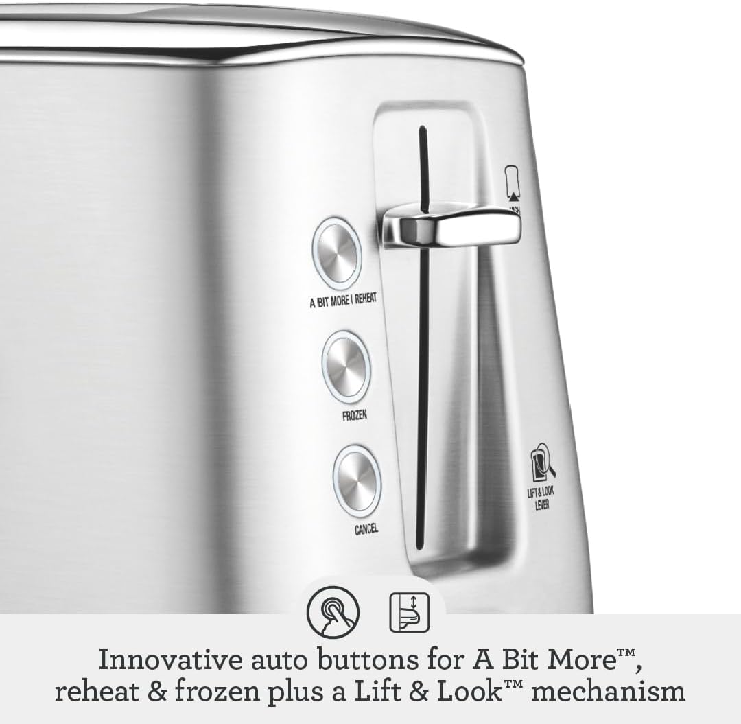 Breville Luxe Toaster 2 Slice BTA735RVC, Red Velvet Cake - MartDiscover.com