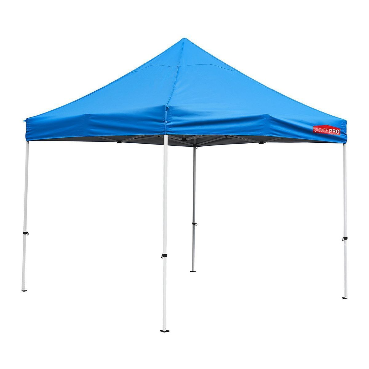 COVERPRO 10 ft. x 10 ft. Heavy Duty Straight Leg Pop-Up Canopy ...