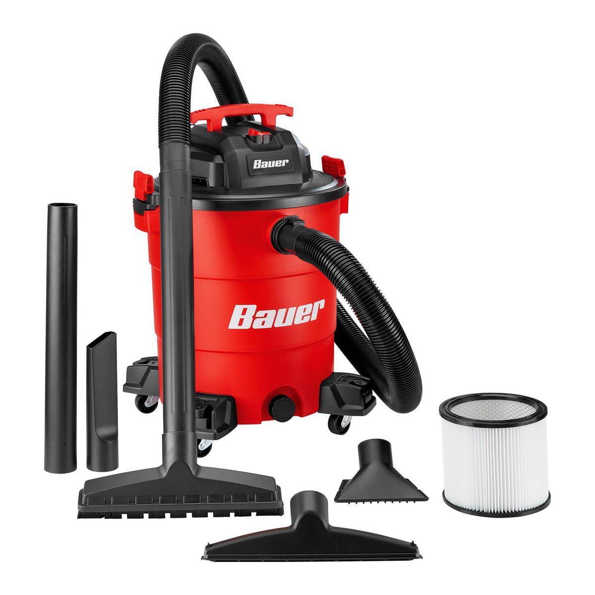 BAUER 14 Gallon Wet/Dry Vacuum - MartDiscover.com