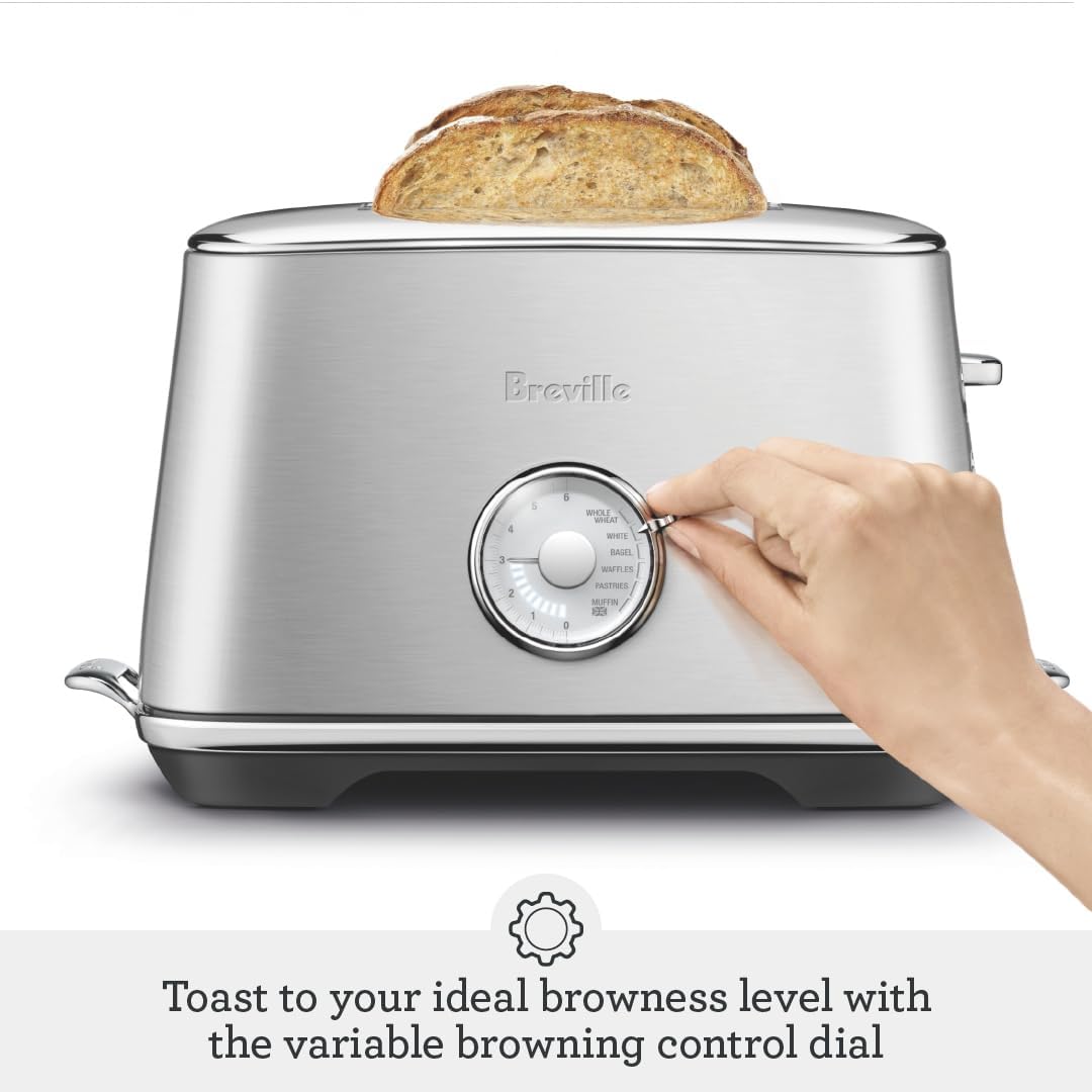 Breville Luxe Toaster 2 Slice BTA735RVC, Red Velvet Cake - MartDiscover.com