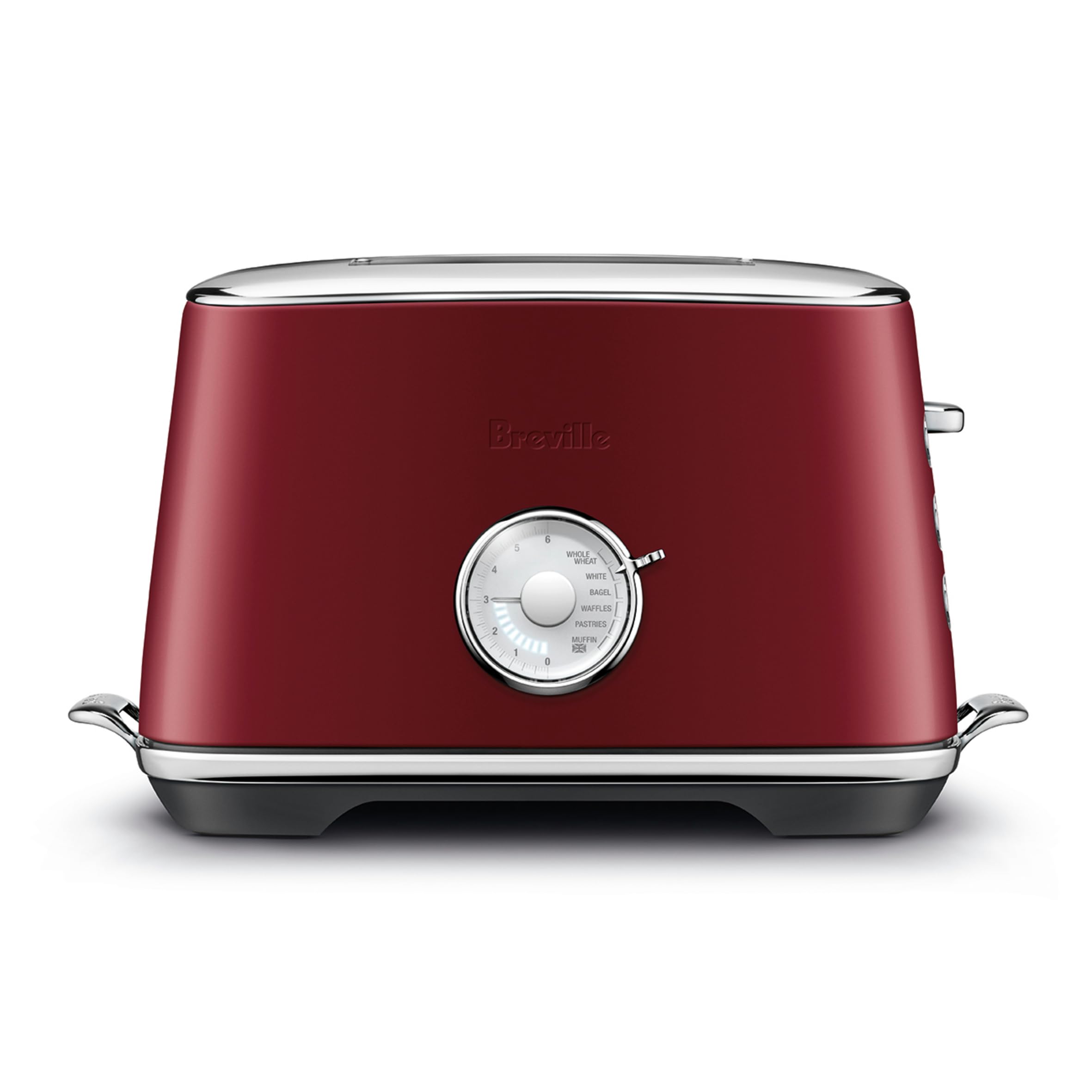 Breville Luxe Toaster 2 Slice BTA735RVC, Red Velvet Cake - MartDiscover.com