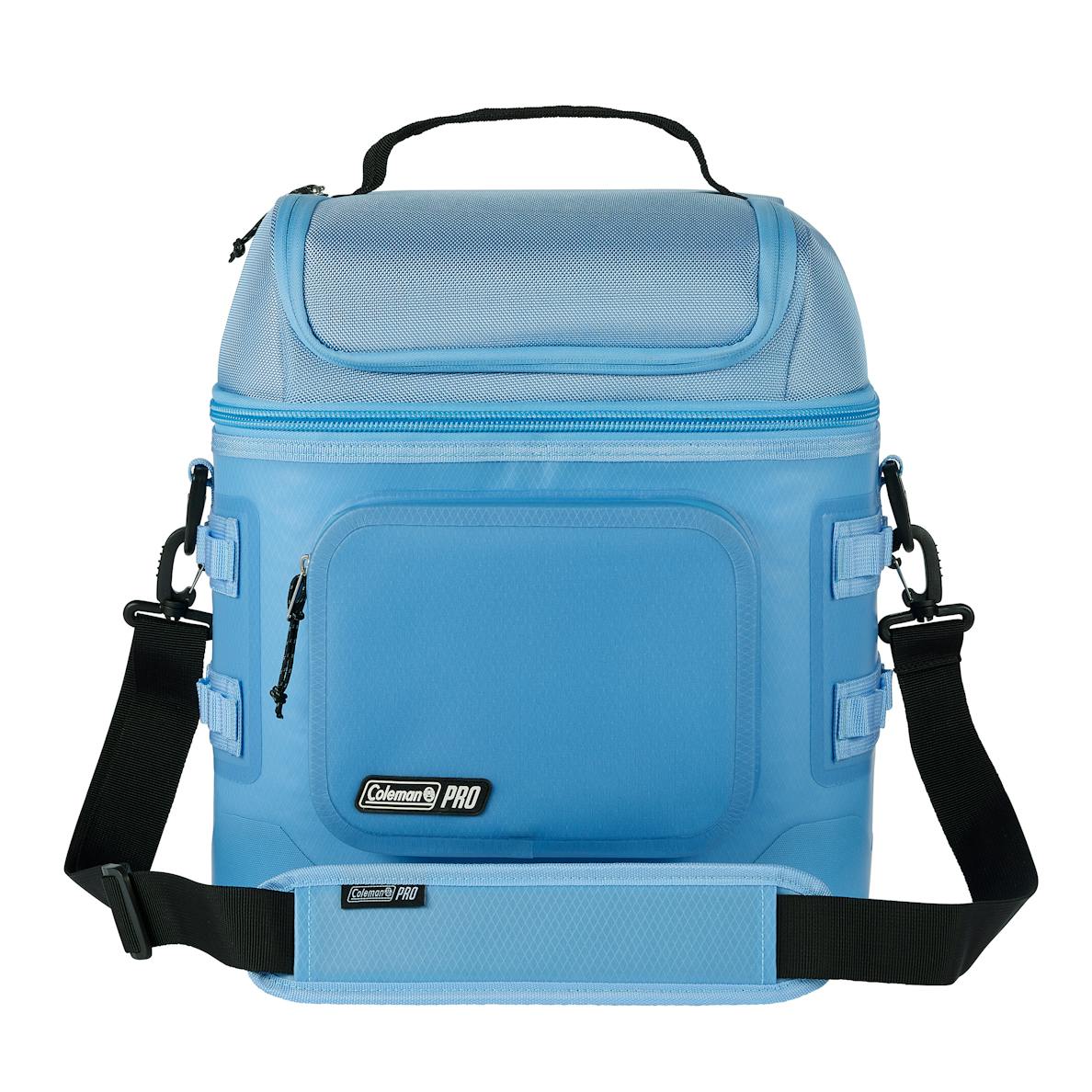 Coleman Pro 24-Can Soft Cooler, Blue Sky - MartDiscover.com