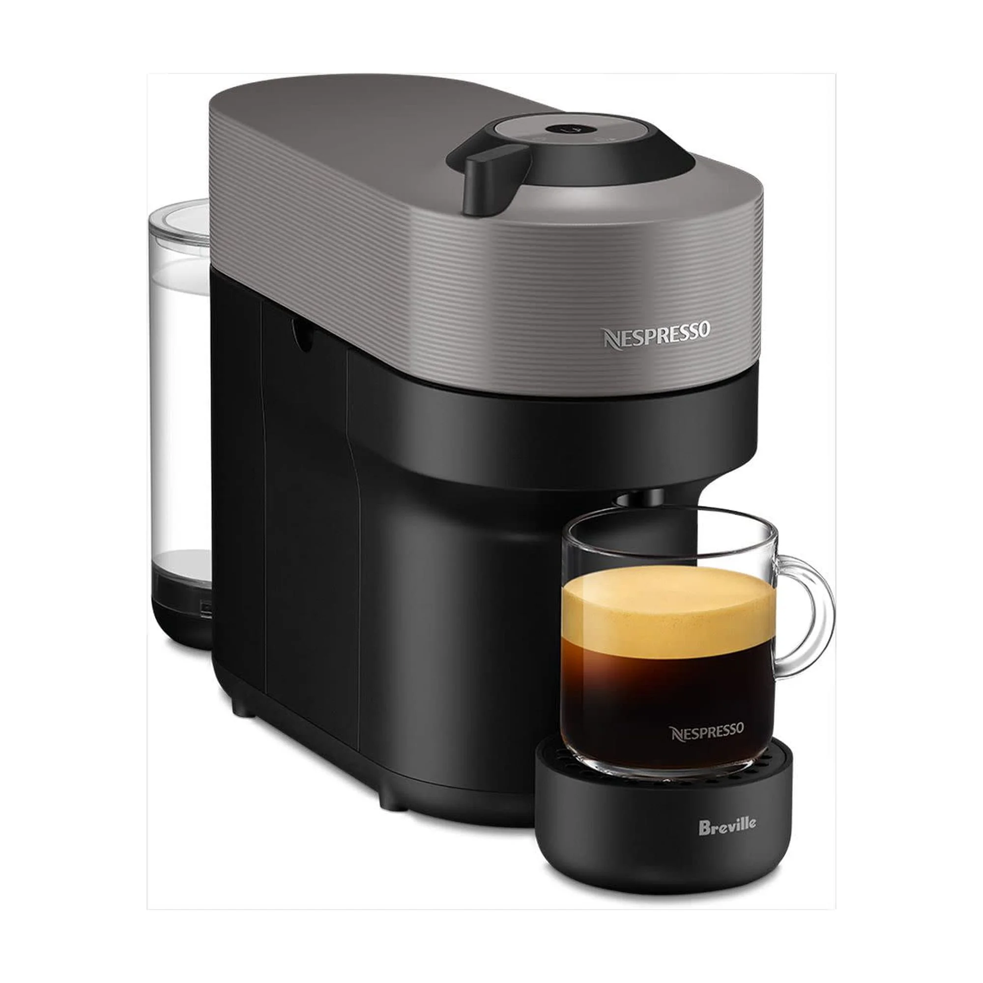 Nespresso VertuoPOP Dark Gray Coffee and Espresso Maker by Breville ...