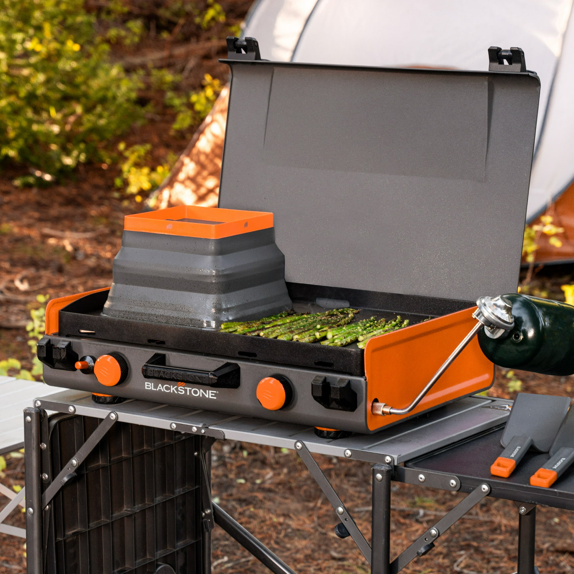 Blackstone Adventure Ready 20”x14” 2-Burner Propane Camping Griddle ...