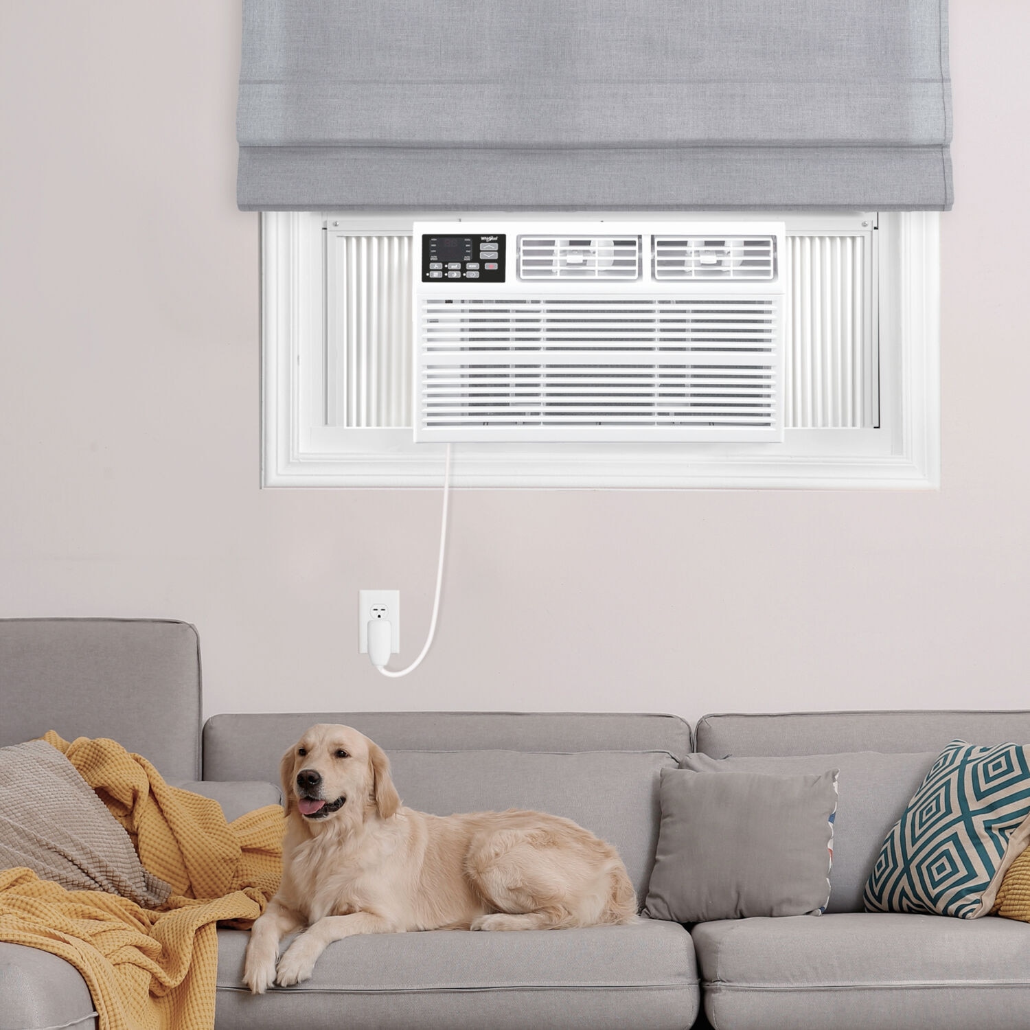 Whirlpool 550-sq ft Window Air Conditioner with Remote ( 115-Volt ...