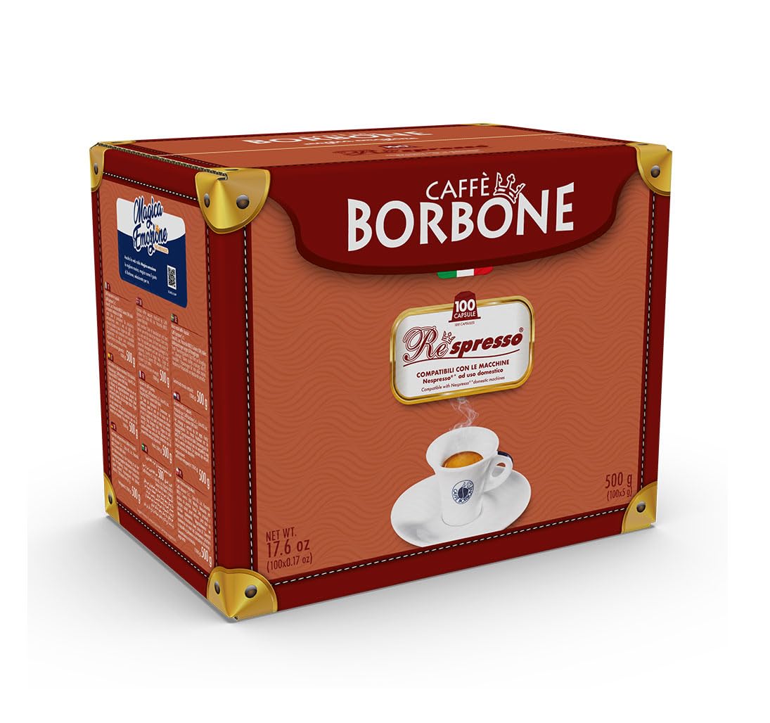 Caffe Borbone Nespresso Compatible Coffee Pods, DEK Blend Decaffeinated ...