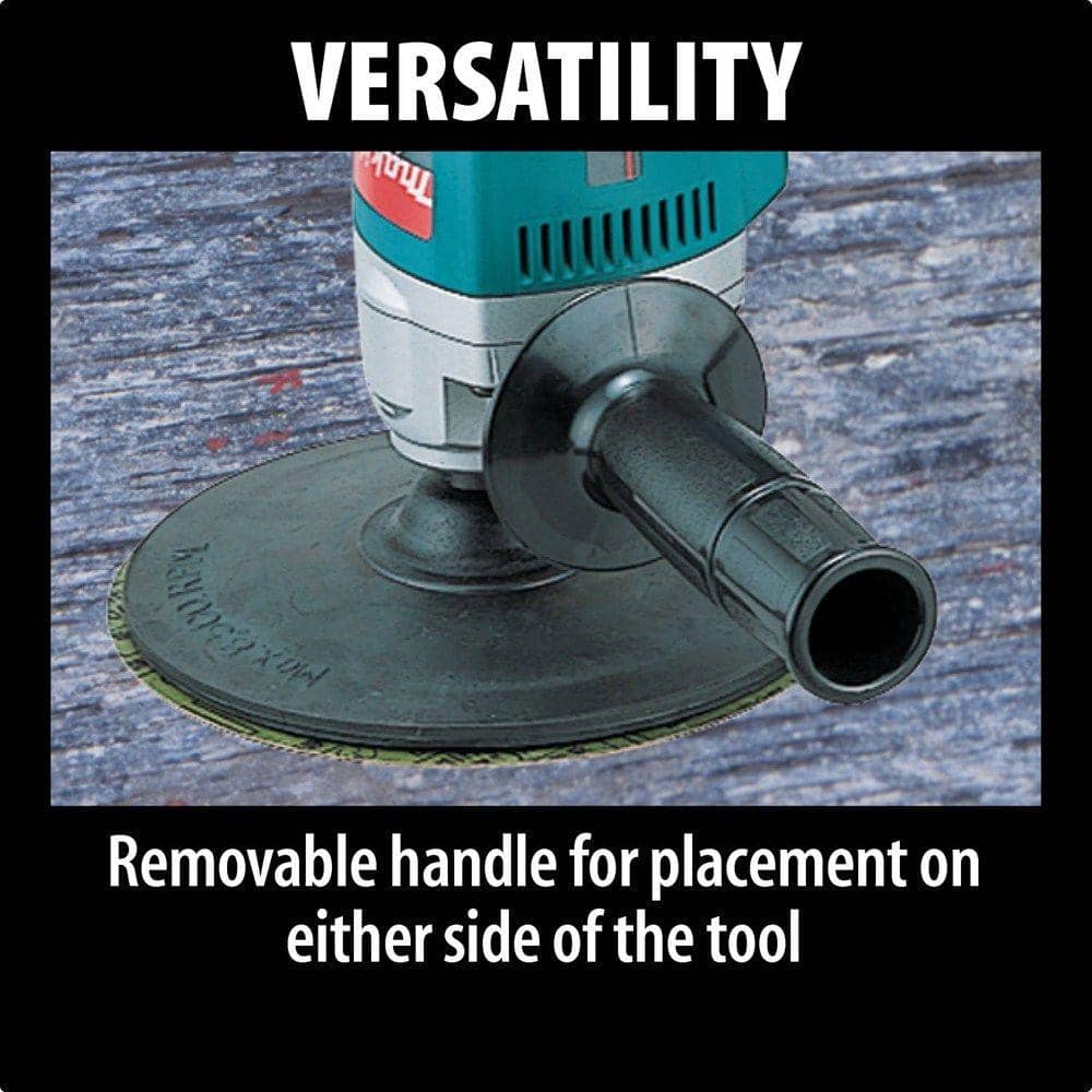 Makita 7.9 Amp 7 in. Corded Variable Speed Disc Sander with Backing Pad ...