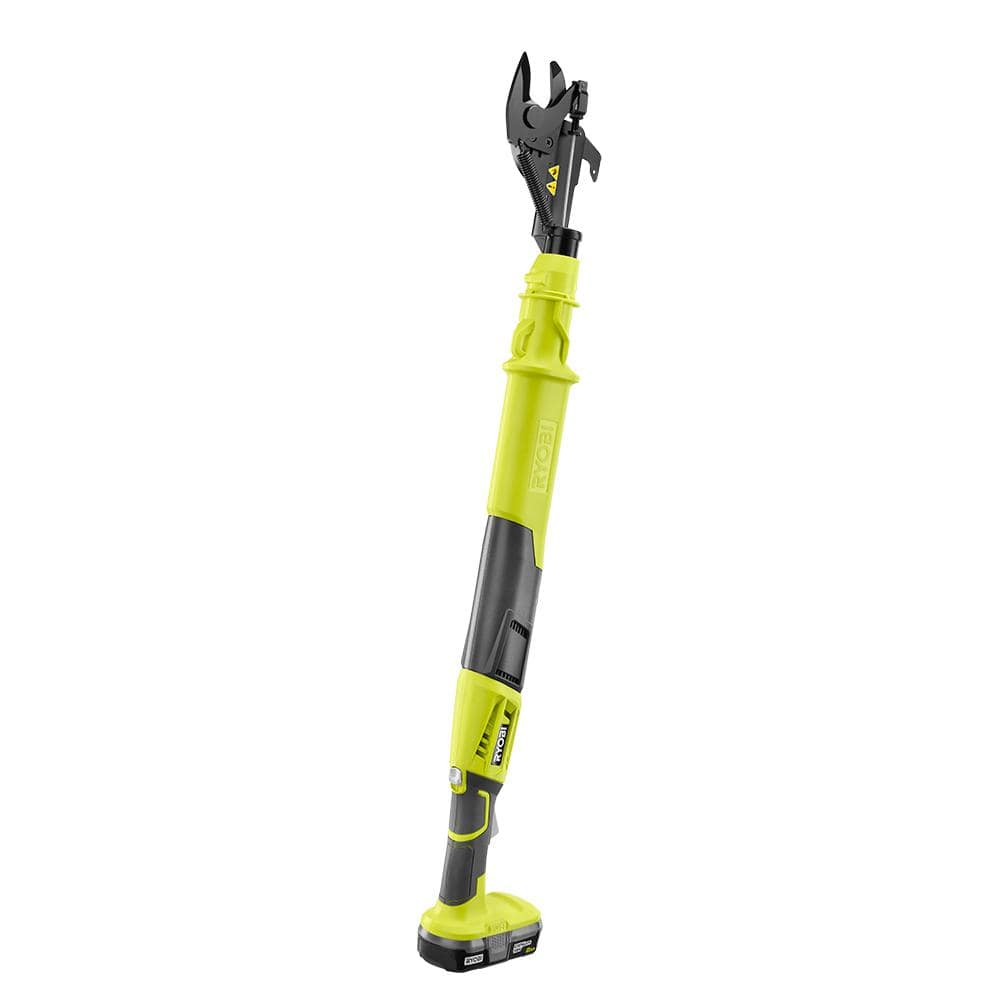 RYOBI ONE+ 18V Cordless Battery Lopper with 2.0 Ah Battery and Charger ...