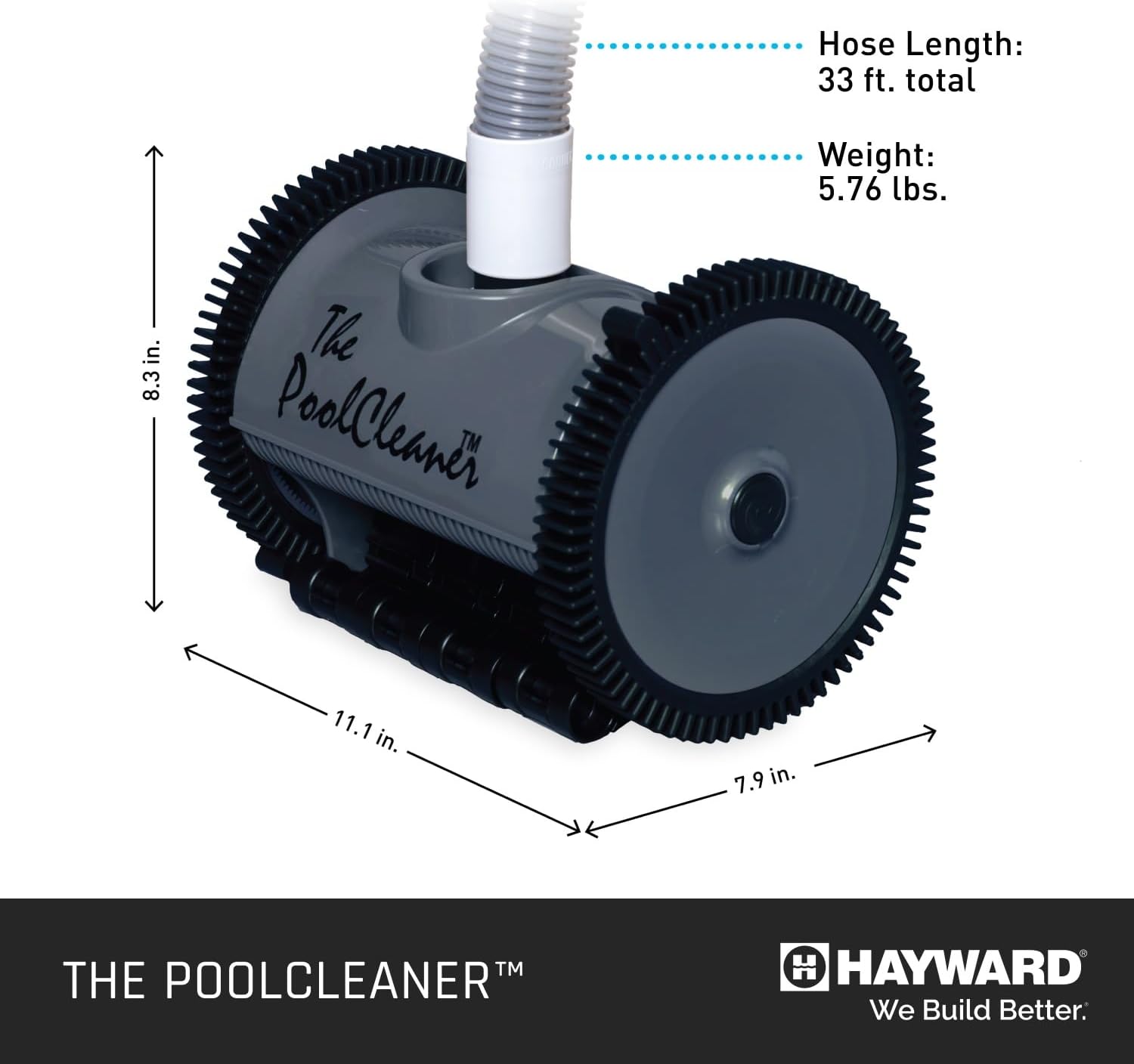 Hayward W3PVS20GST Poolvergnuegen Suction Pool Cleaner for In-Ground ...