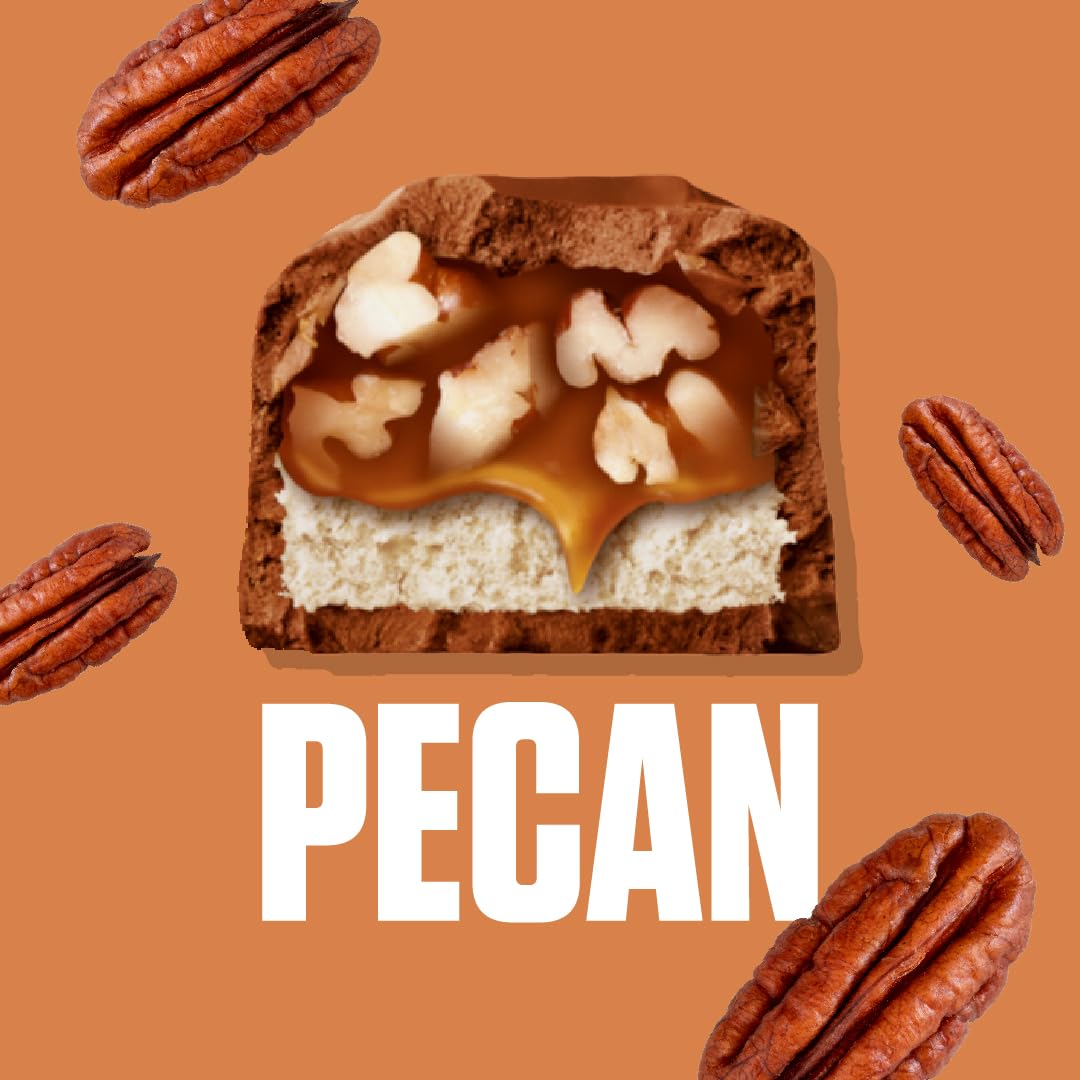 SNICKERS Pecan Milk Chocolate Candy Bar - Full Size Chocolate Candy ...