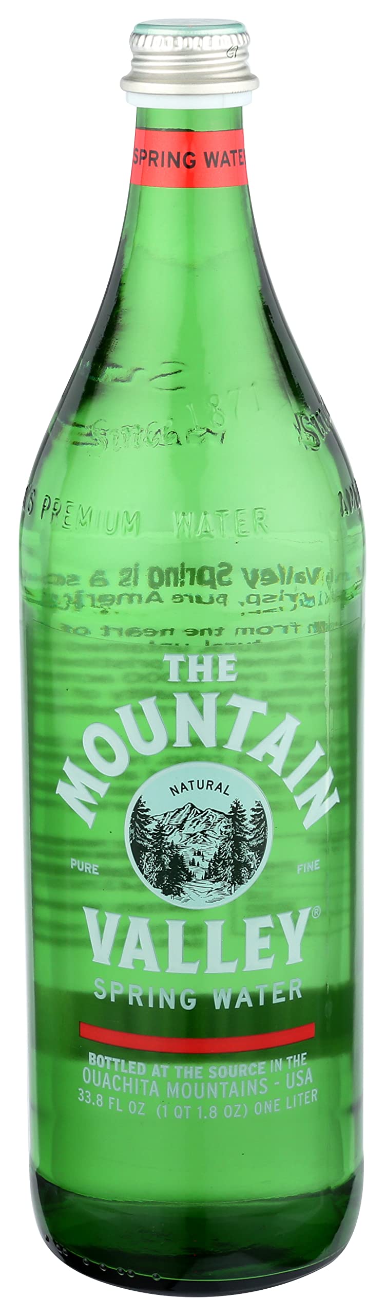 Mountain Valley Water, Water Spring, 33.8 Fl Oz, 12 Pack - MartDiscover.com