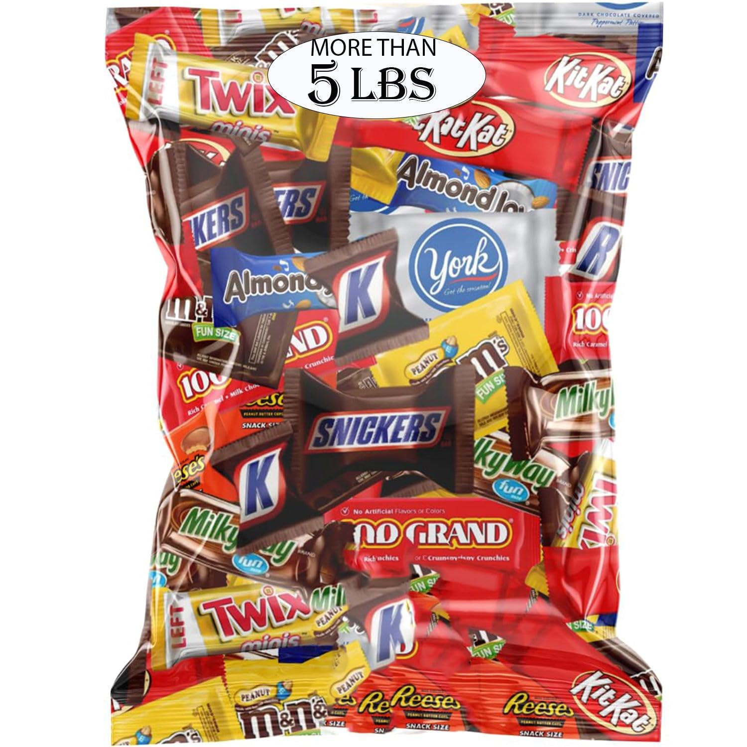 Assorted Chocolate Candy Variety Pack - Assorted Bulk Chocolate Mix ...