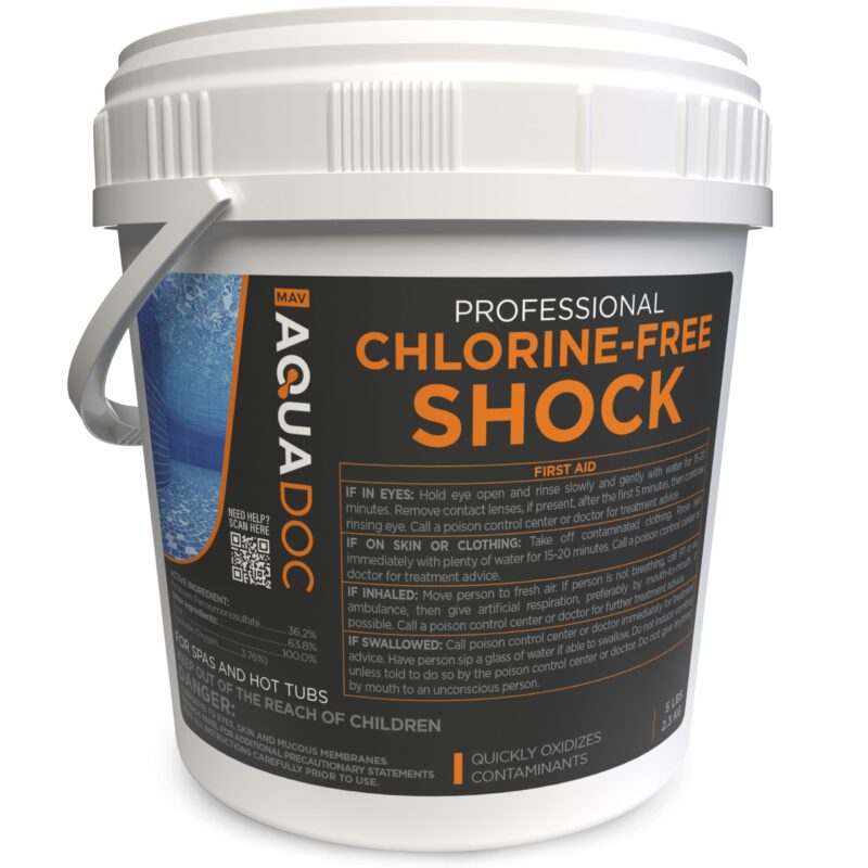Aquadoc Non-Chlorine Spa Shock for Hot Tub - Chlorine Free Treatment ...