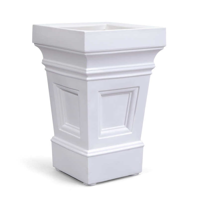 Step 2 Atherton Self-Watering Planter Box, White - MartDiscover.com
