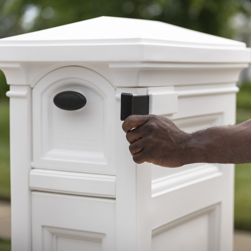 Step2 Atherton Reserve White Package Drop Box - MartDiscover.com