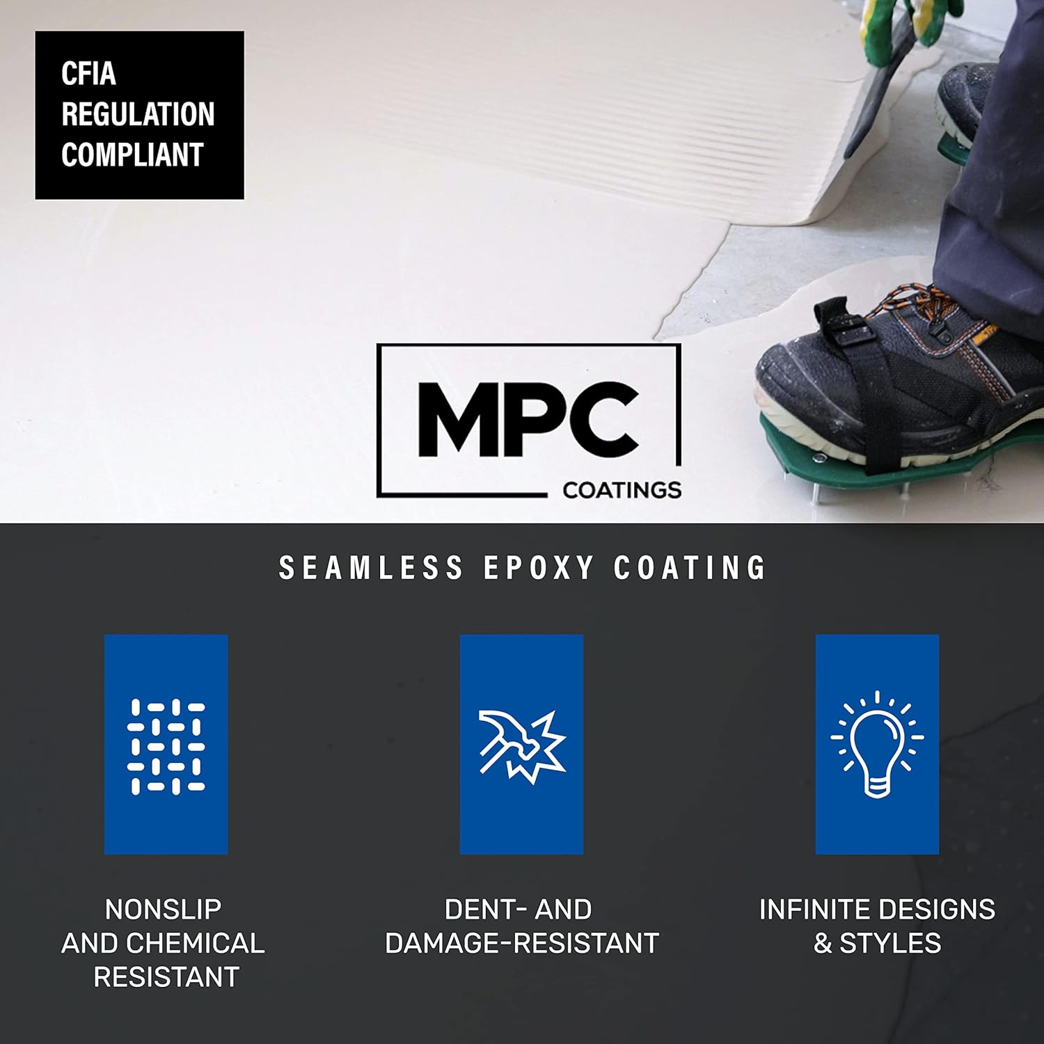 Master Protective Coatings MPC-100 Epoxy Resin Kit, 3-Gallon Clear ...