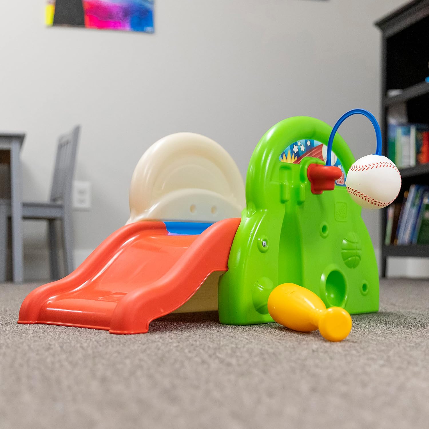 Step2 Sport-Tastic Activity Center, Kids Playhouse, Indoor/Outdoor ...