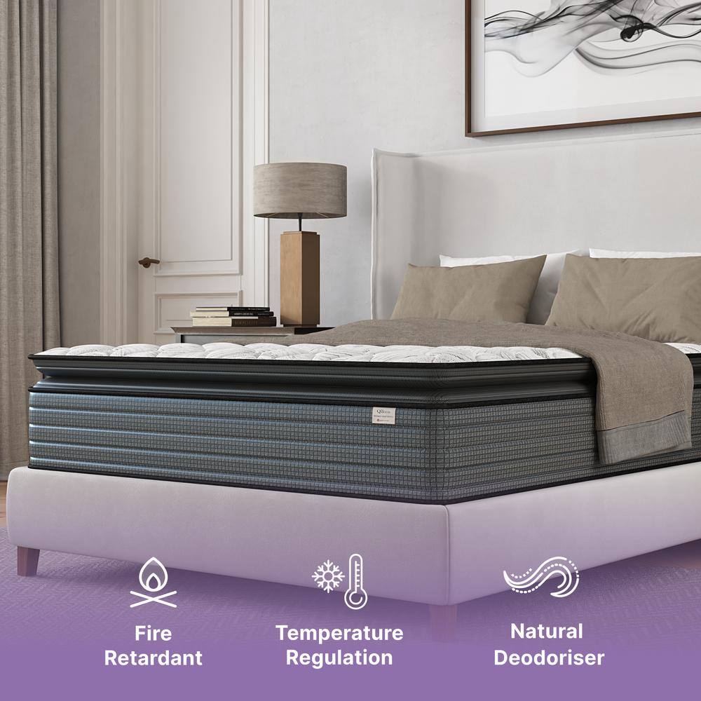 NapQueen Isabella Twin XL Medium Hybrid 14 in. Mattress - MartDiscover.com