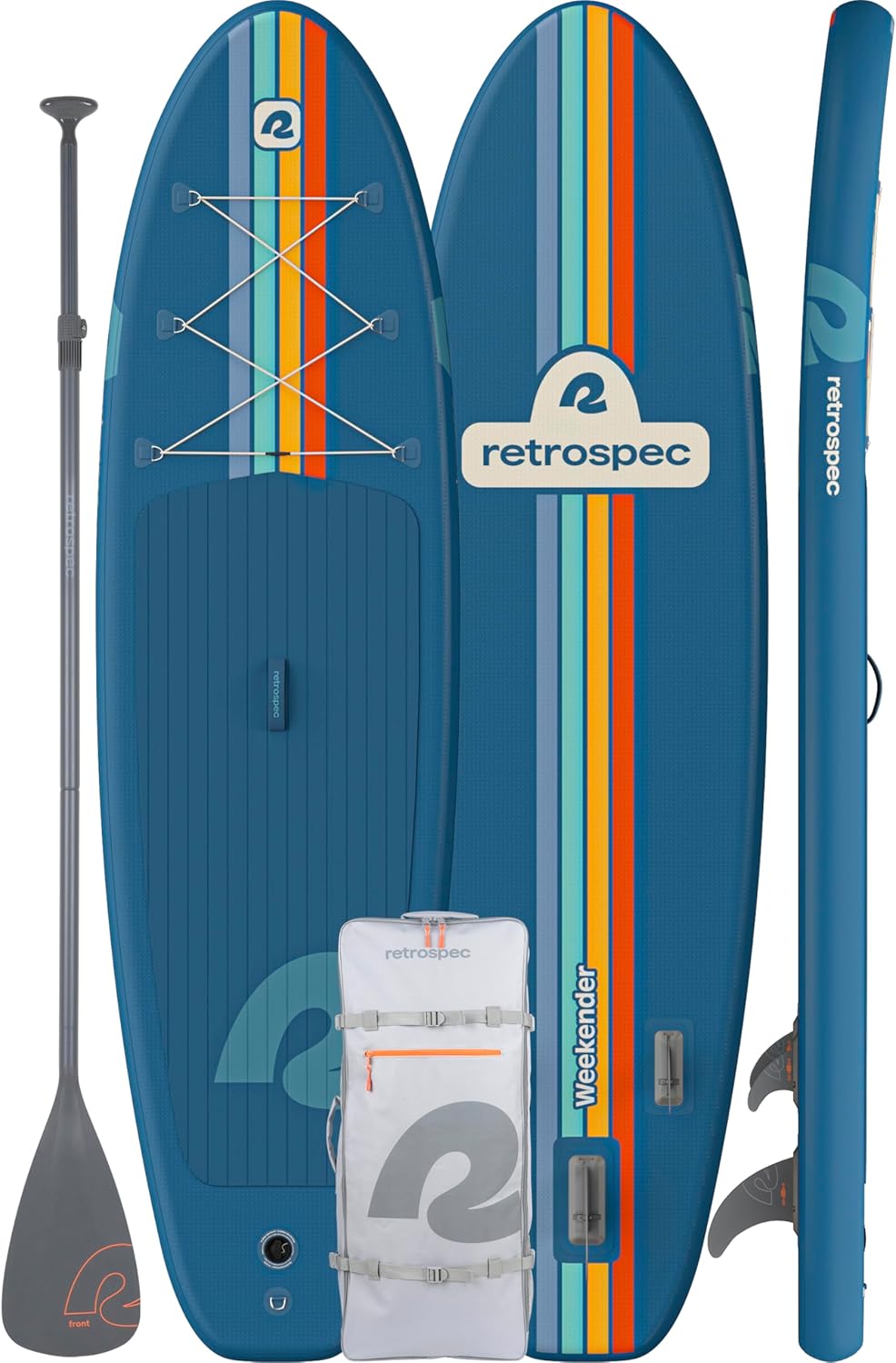 Retrospec Inflatable Paddle Board