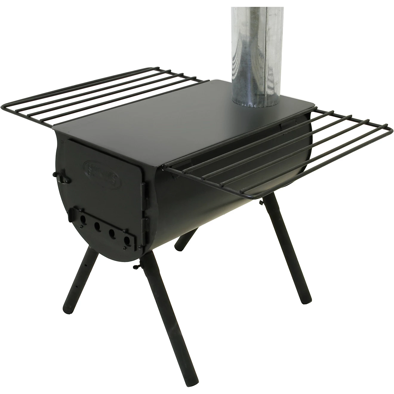 Camp Chef Alpine Heavy Duty Cylinder Wood Fire Cooking System ...