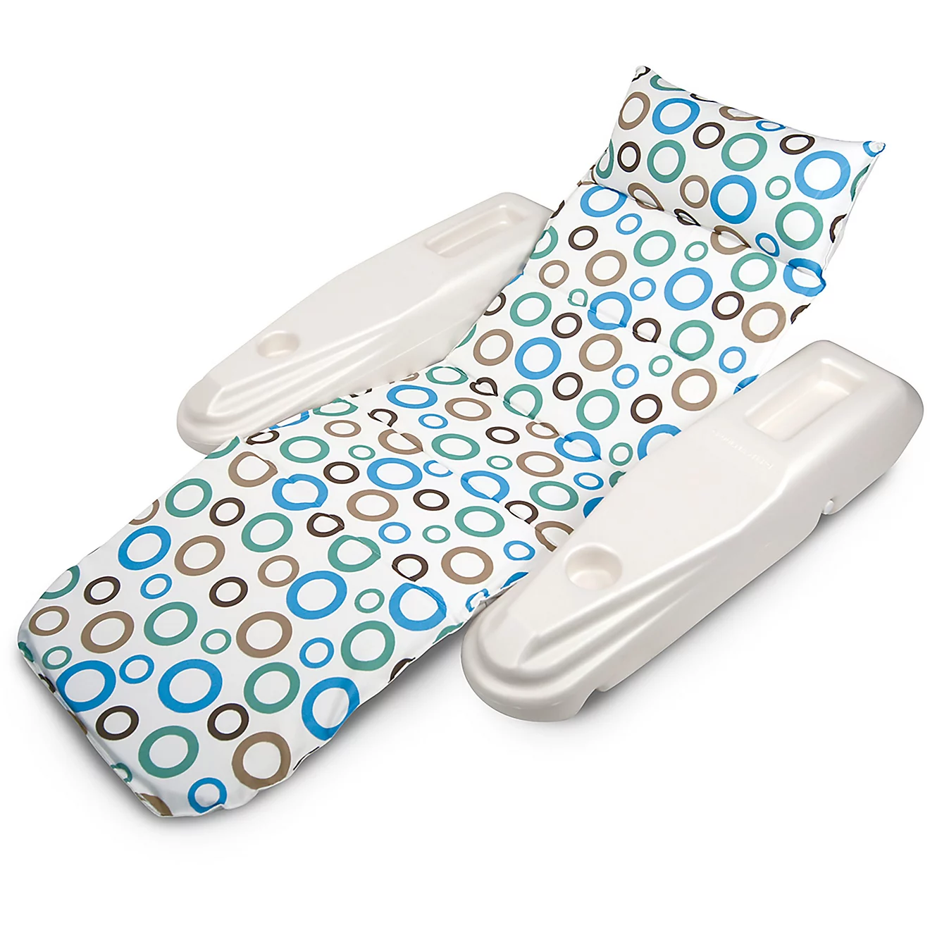Rio Mod Dots Adjustable Pool Float Chaise Lounge - MartDiscover.com