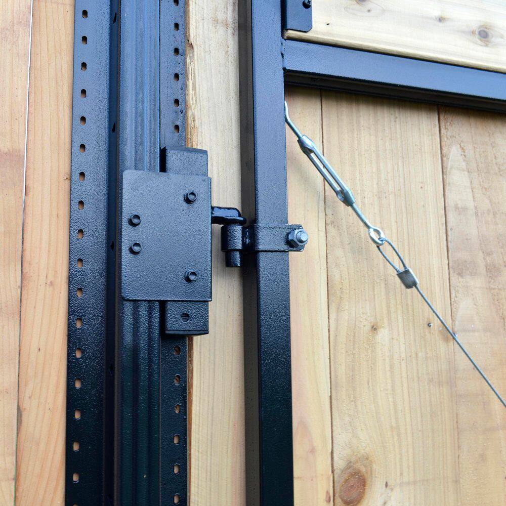 Adjust-a-Gate 60-96 in. W x 47 in. H Steel Gate Frame Kit, Original ...