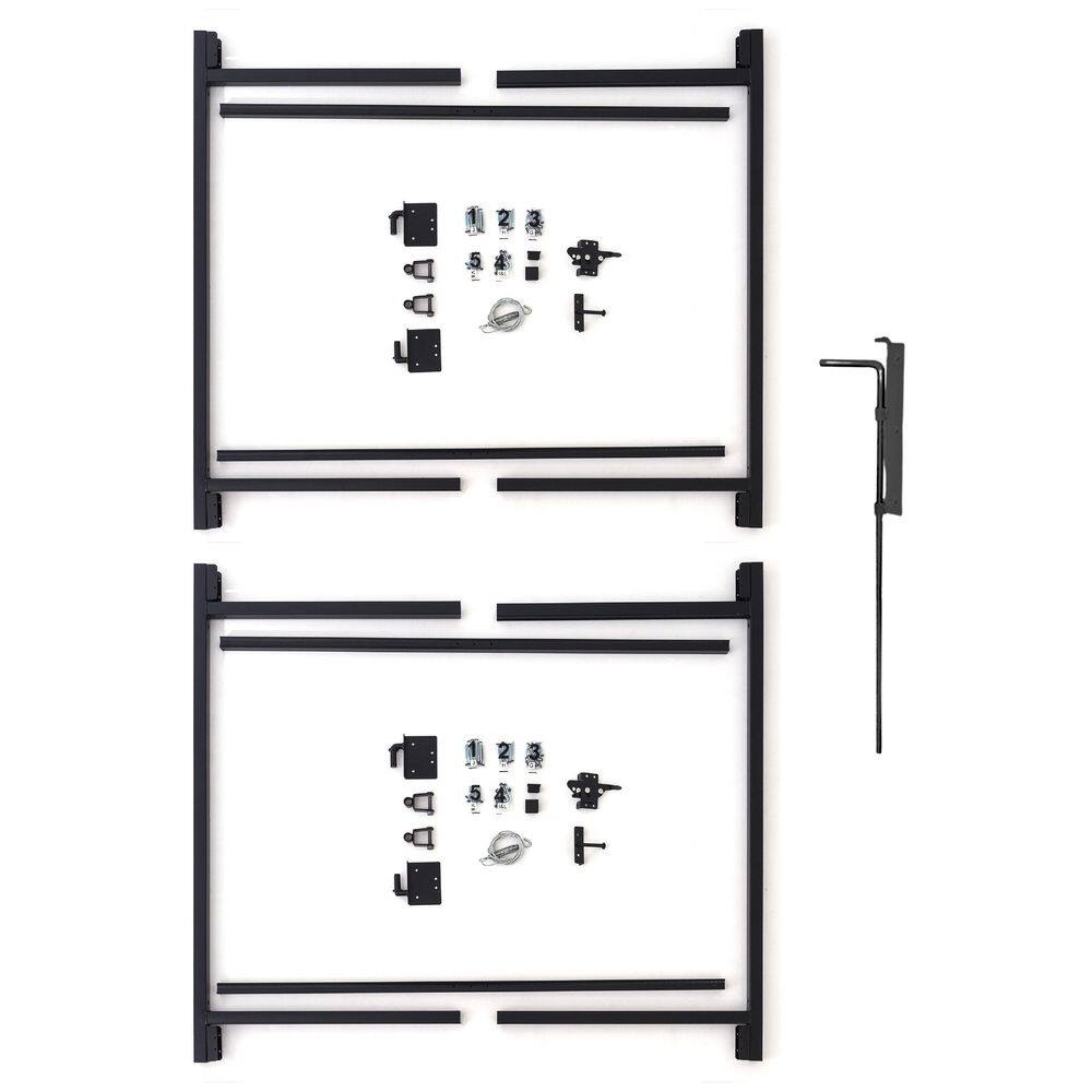 Adjust-a-Gate 96-191 in. W x 47 in. H Steel Gate Frame Kit, Original ...