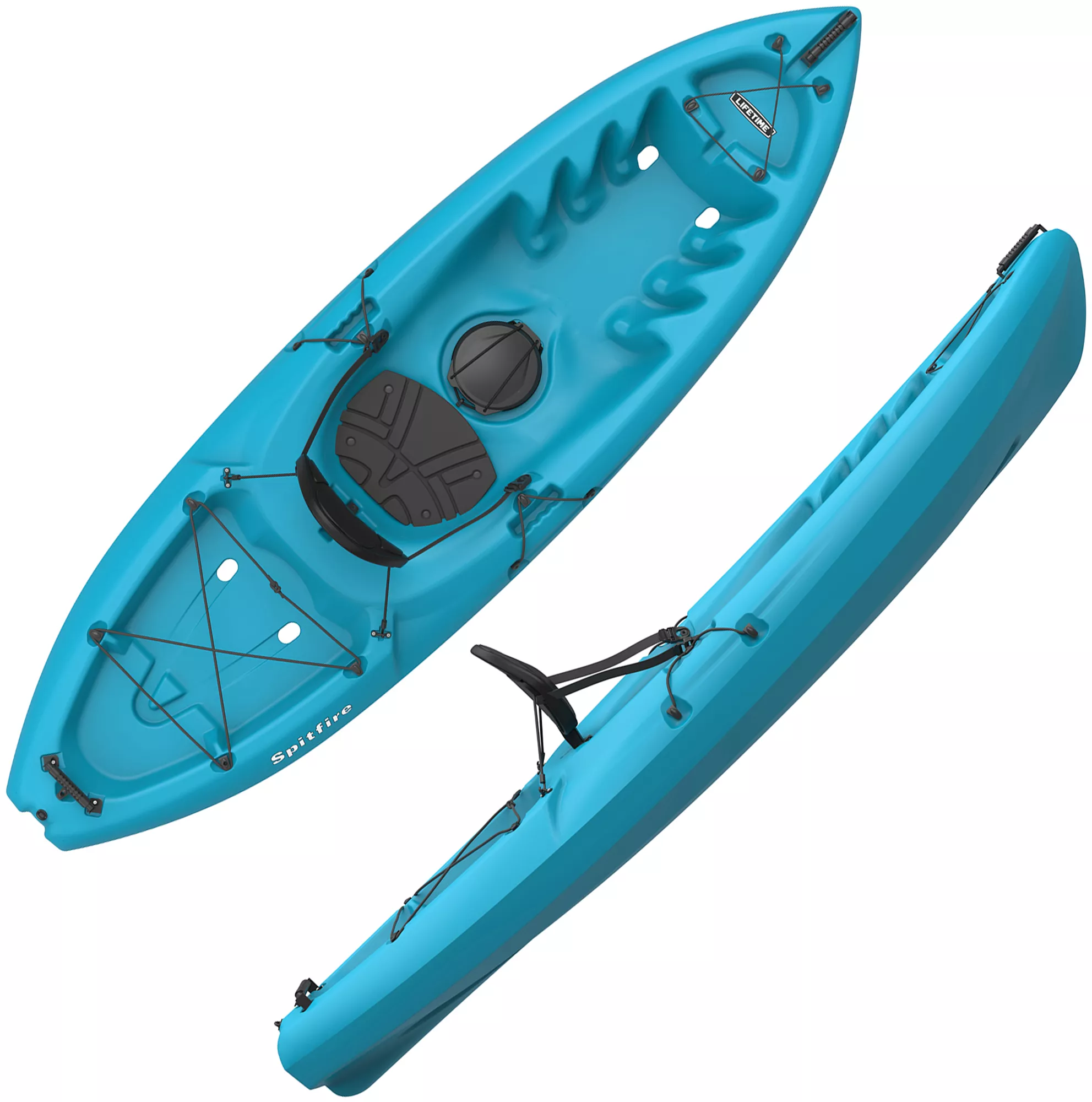Emotion Spitfire 9 Kayak, Glacier Blue - MartDiscover.com