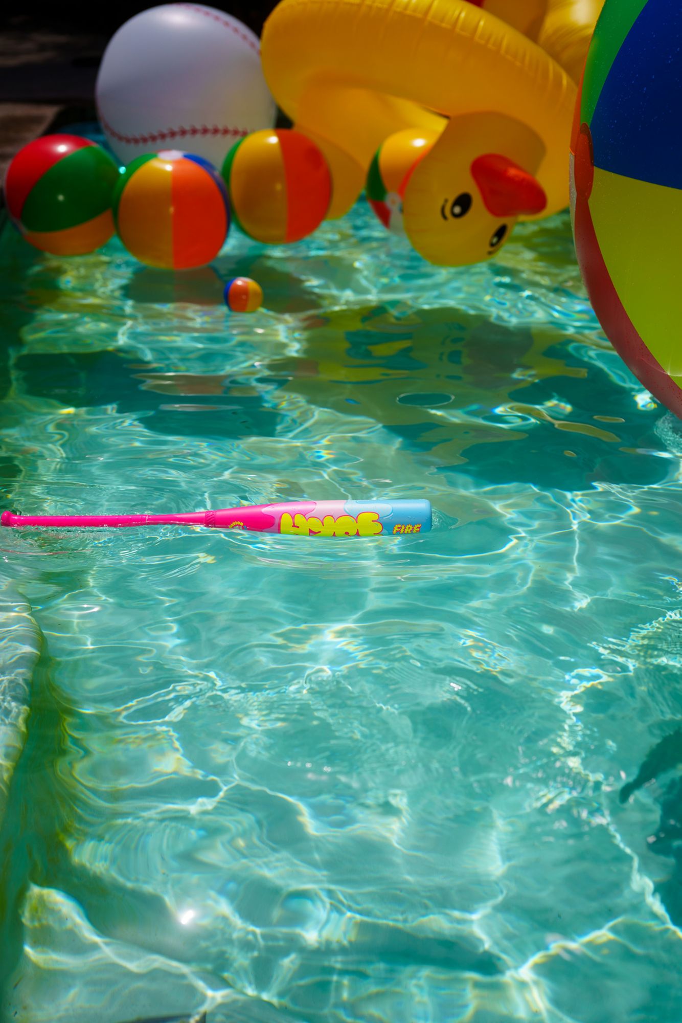 Easton Hype Fire Pool Party 2¾" USSSA Bat (-10) 27" - MartDiscover.com