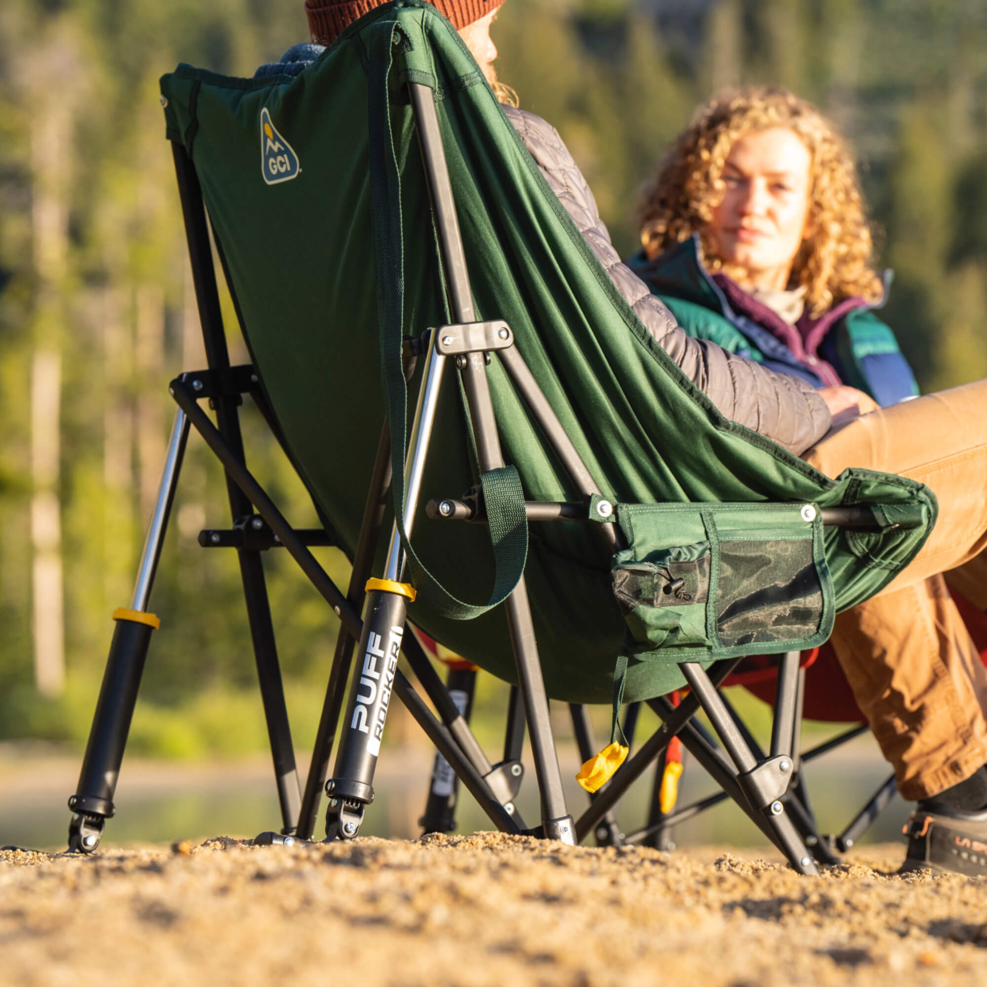 GCI Puff Rocker, Hunter - MartDiscover.com
