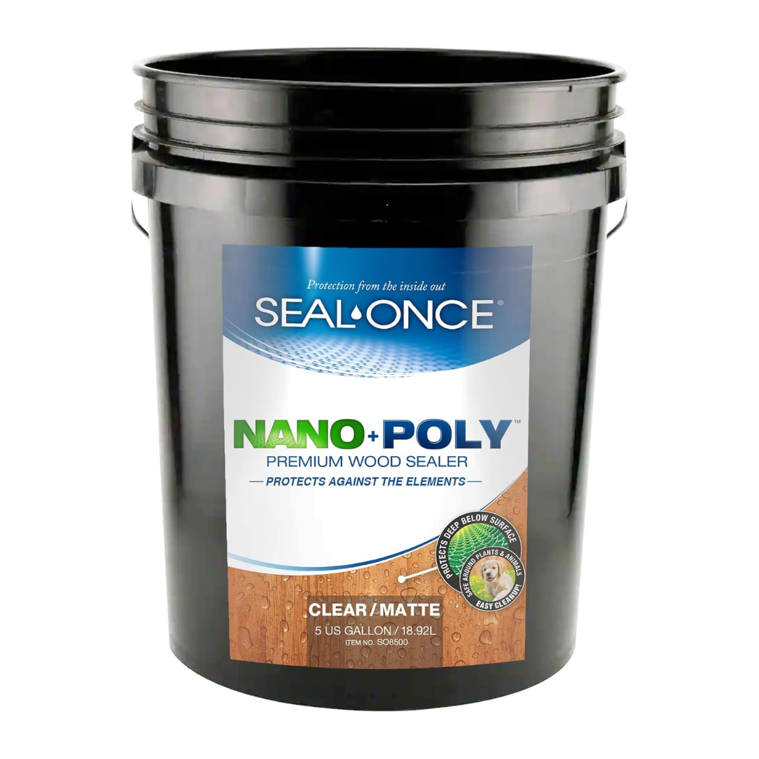Seal-Once Nano+Poly Penetrating Wood Sealer with Polyurethane - Premium ...