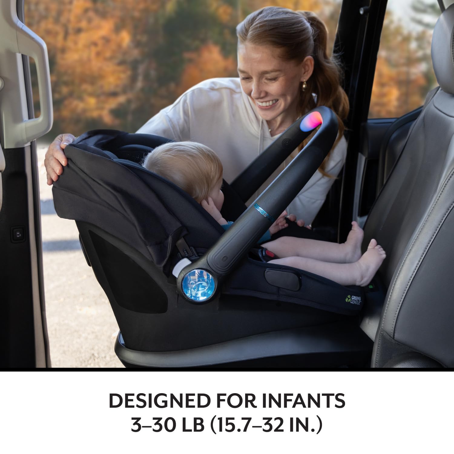 Evenflo LiteMax NXT Infant Car Seat with SensorySoothe (Quartz ...