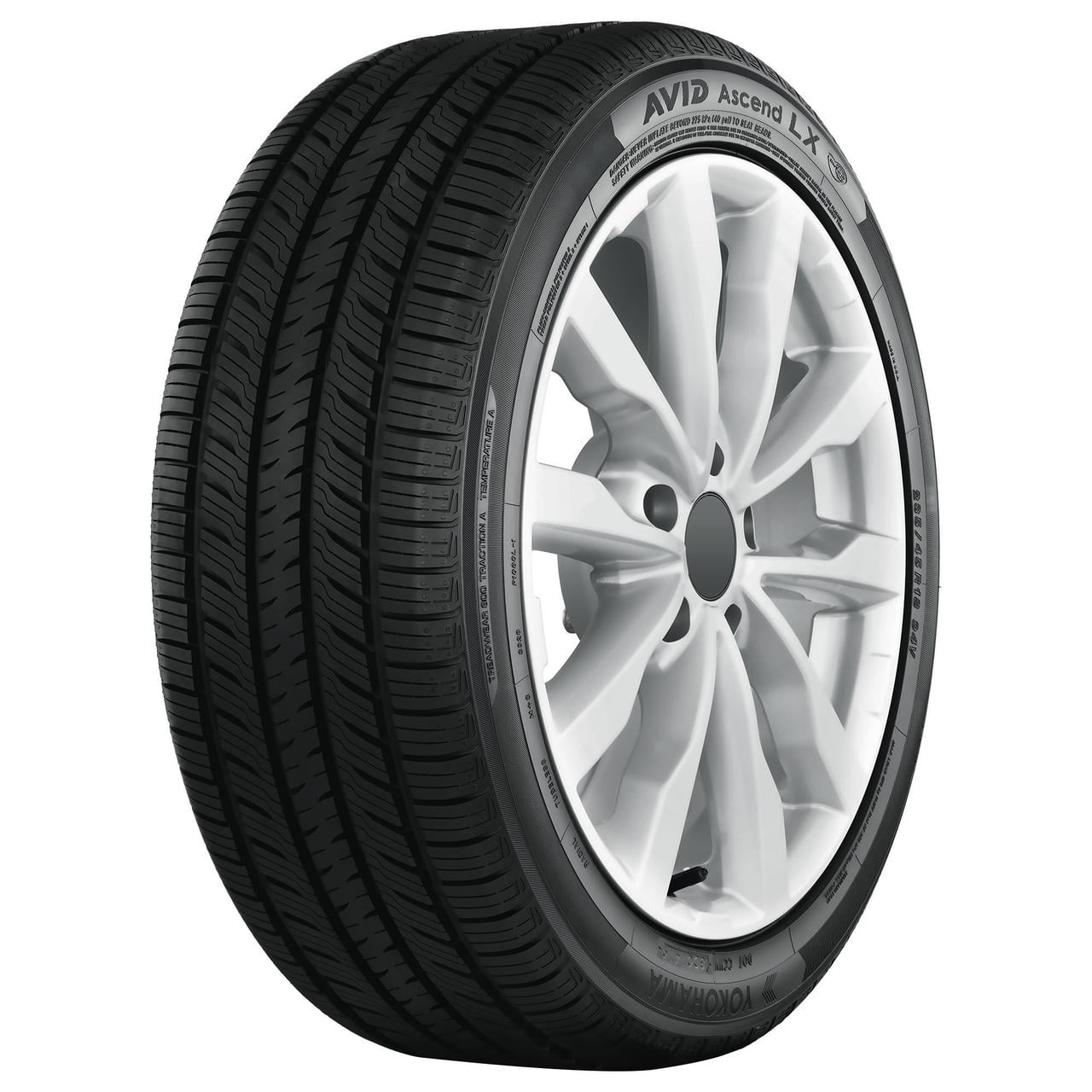 Yokohama Avid Ascend LX All Season 215/50R18 92V Passenger Tire ...