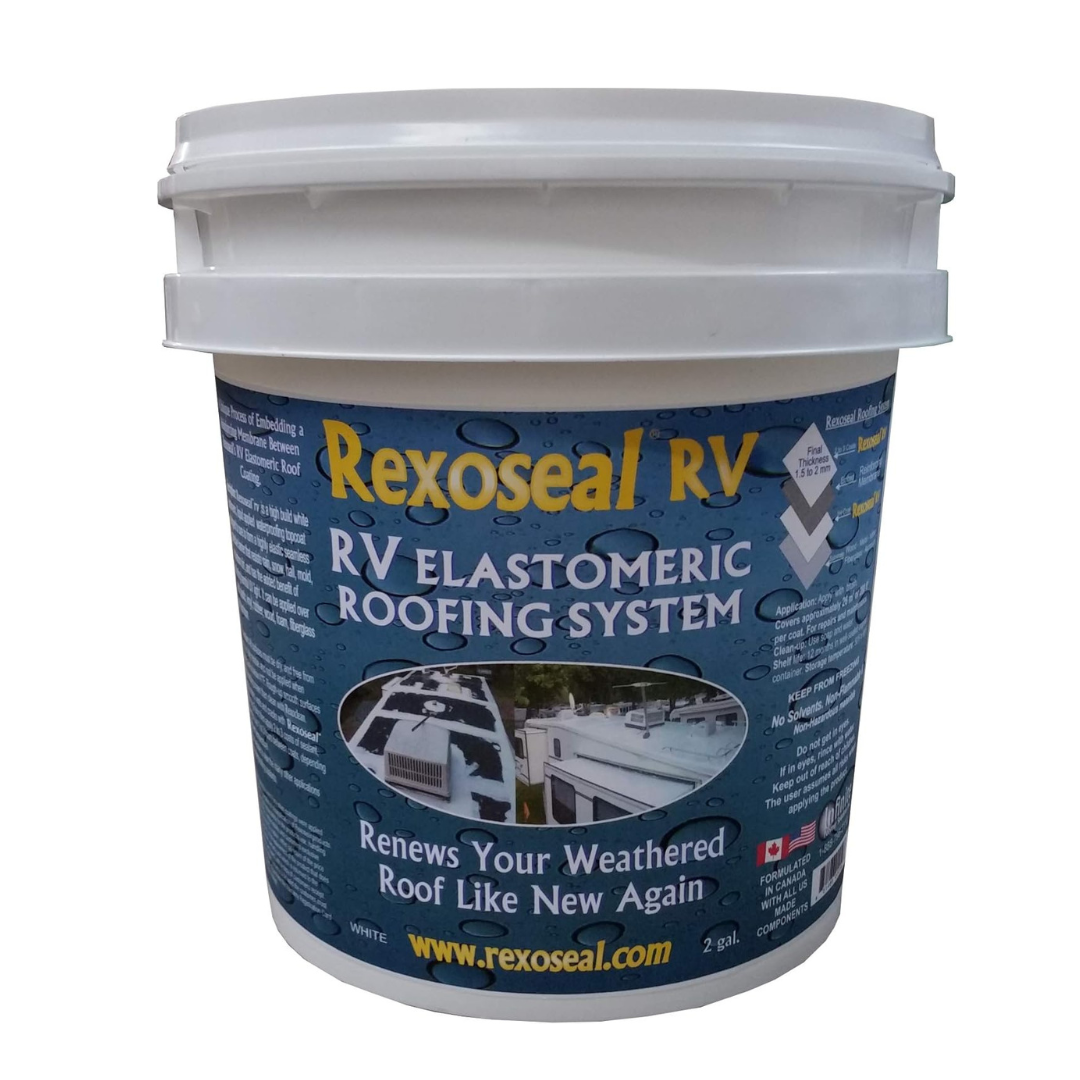 Rexoseal RV Liquid Rubber Roofing System - Waterproofing and Protective ...