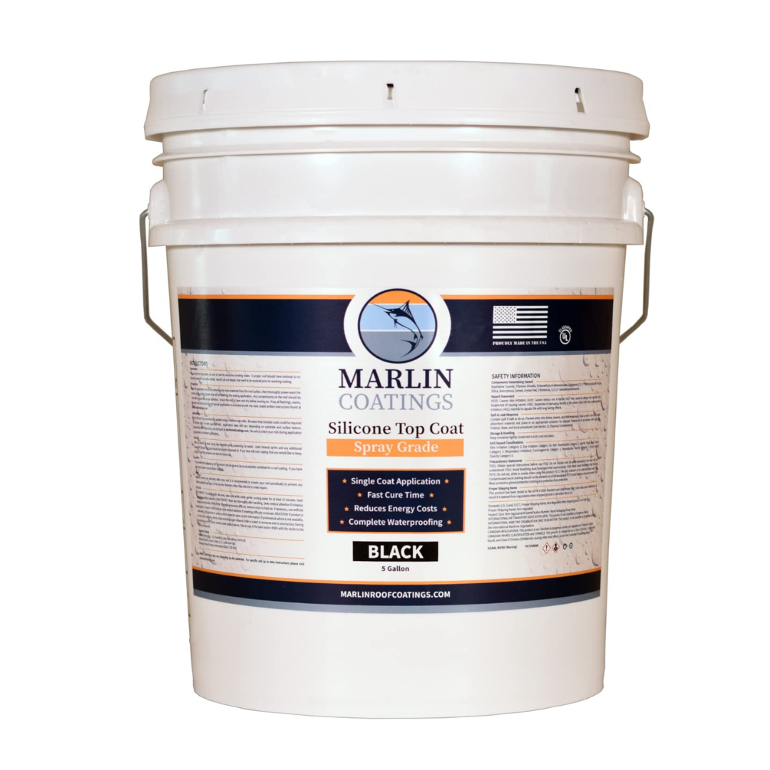 Marlin Coatings Silicone Roof Sealant - Self Leveling - Complete ...
