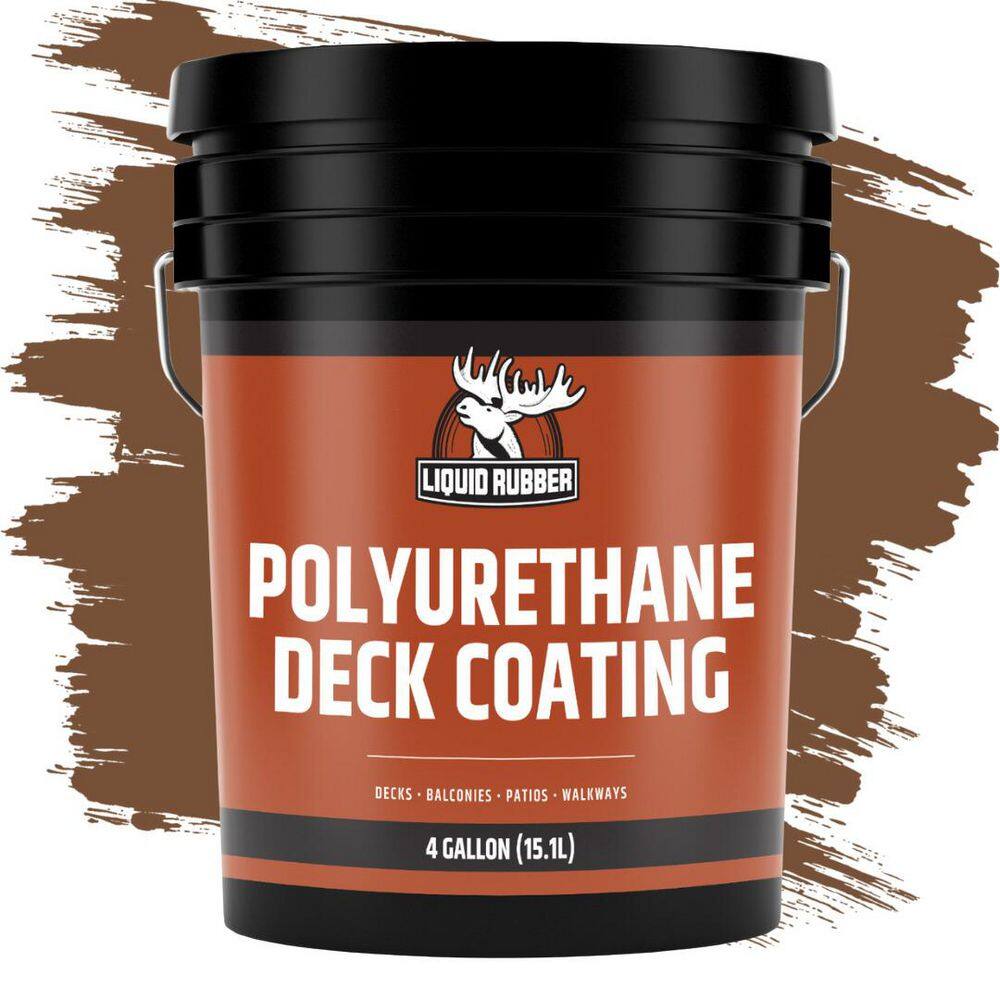 Liquid Rubber Polyurethane Deck Coating – 10X Stronger Than Traditional ...
