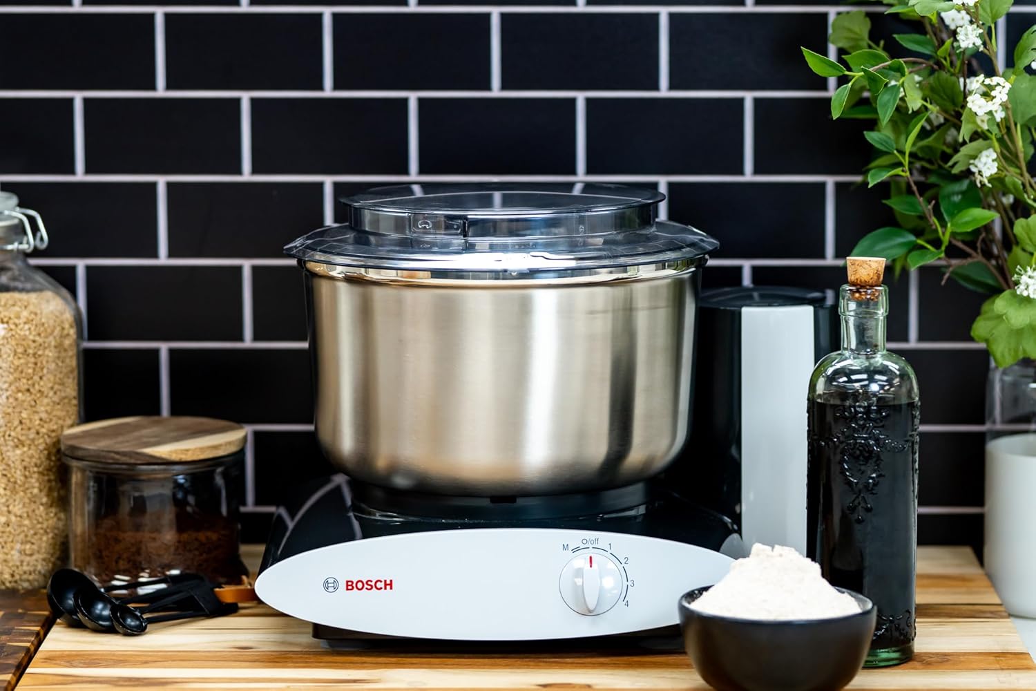 Bosch Universal Plus Stand Mixer with Stainless Steel Bowl with ...