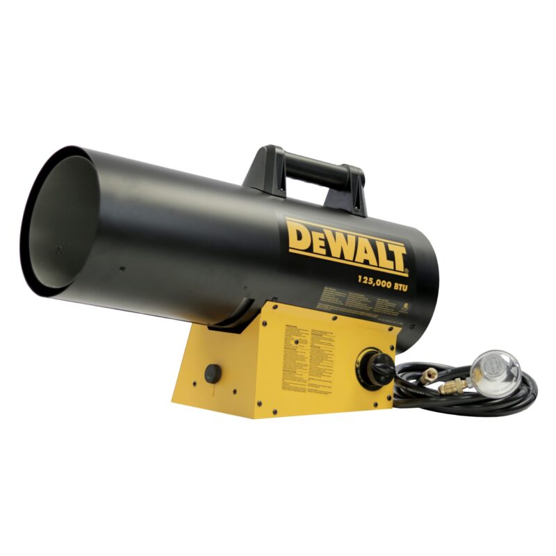 DEWALT Forced Air Propane 125000 -BTU Outdoor Portable Forced air ...