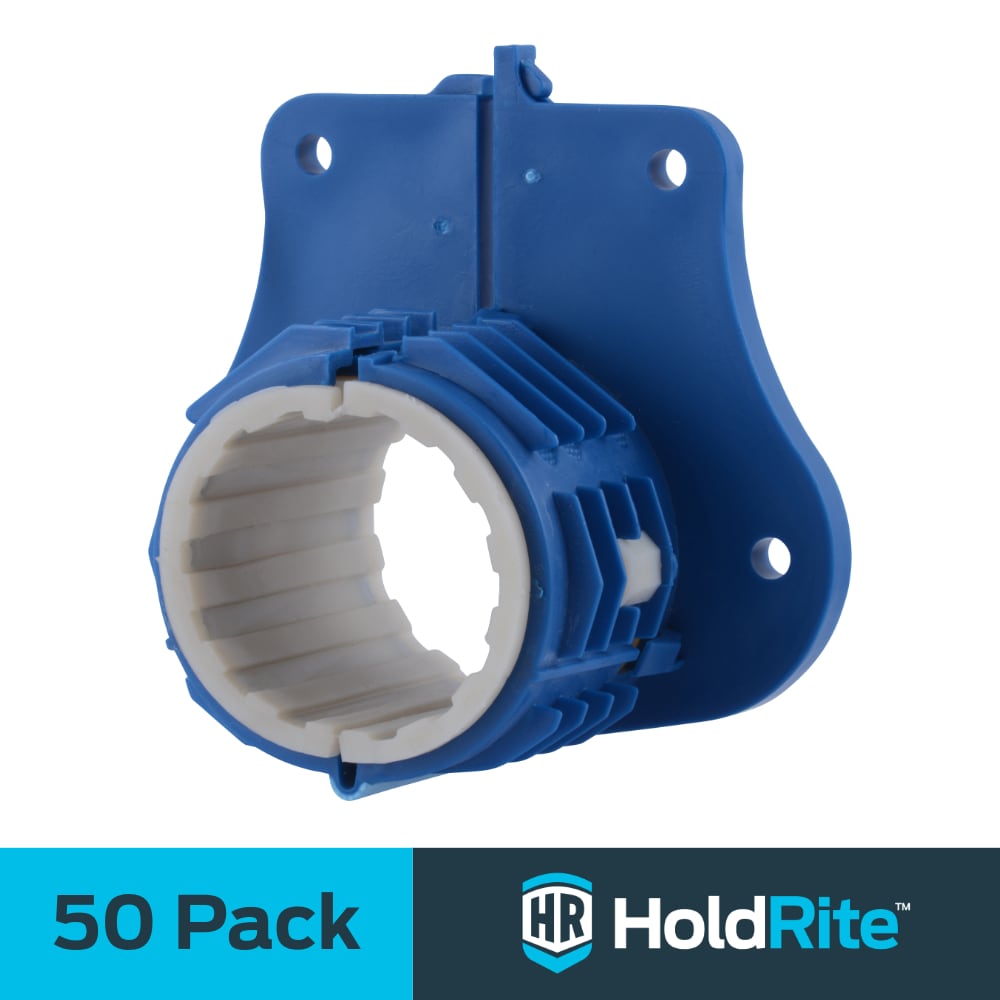 HoldRite 50 -Pack 1-1/4-in to 1-1/4-in dia Plastic Acoustic isolation ...