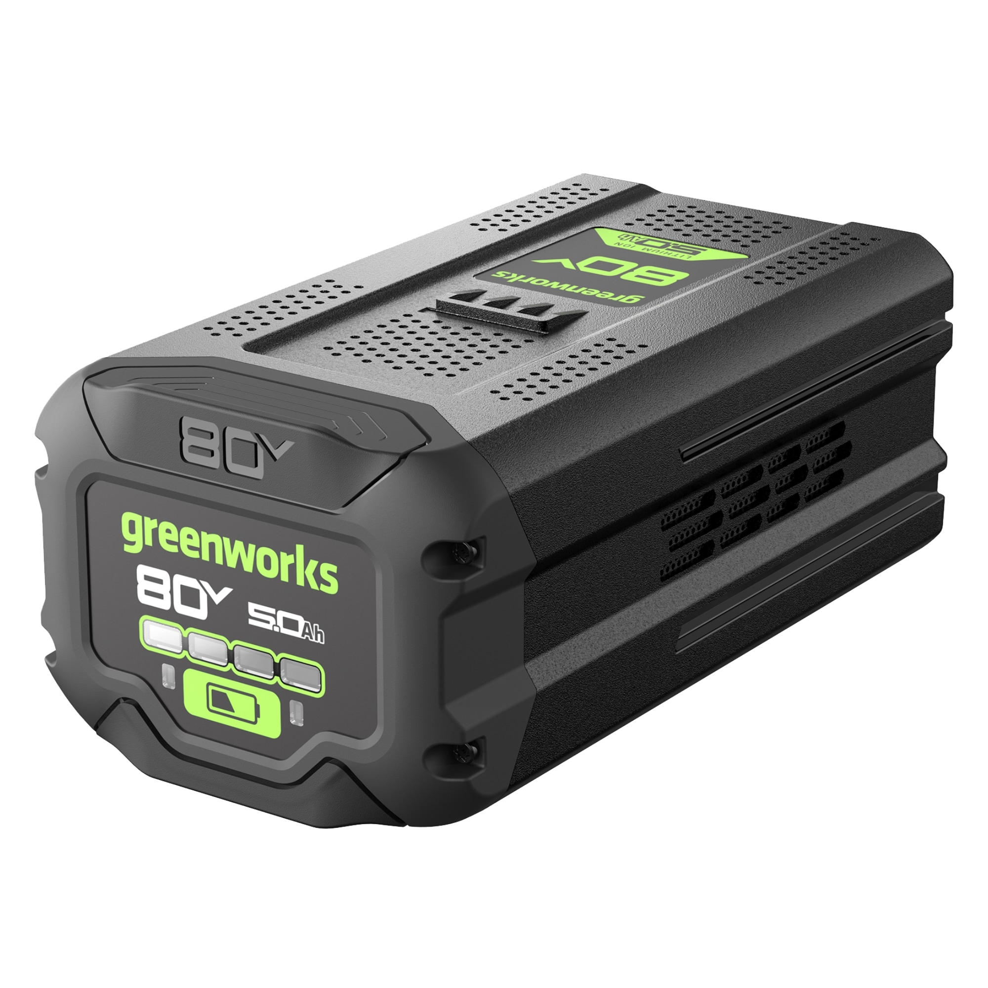 Greenworks 80 -Volt, 5 Ah 1 -Pack Lithium Ion (Li-ion) Battery ...