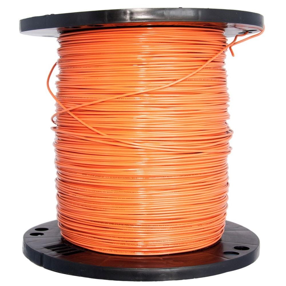 Southwire SIMpull 1000-ft 8 -AWG Orange Stranded Copper THHN wire ( By ...