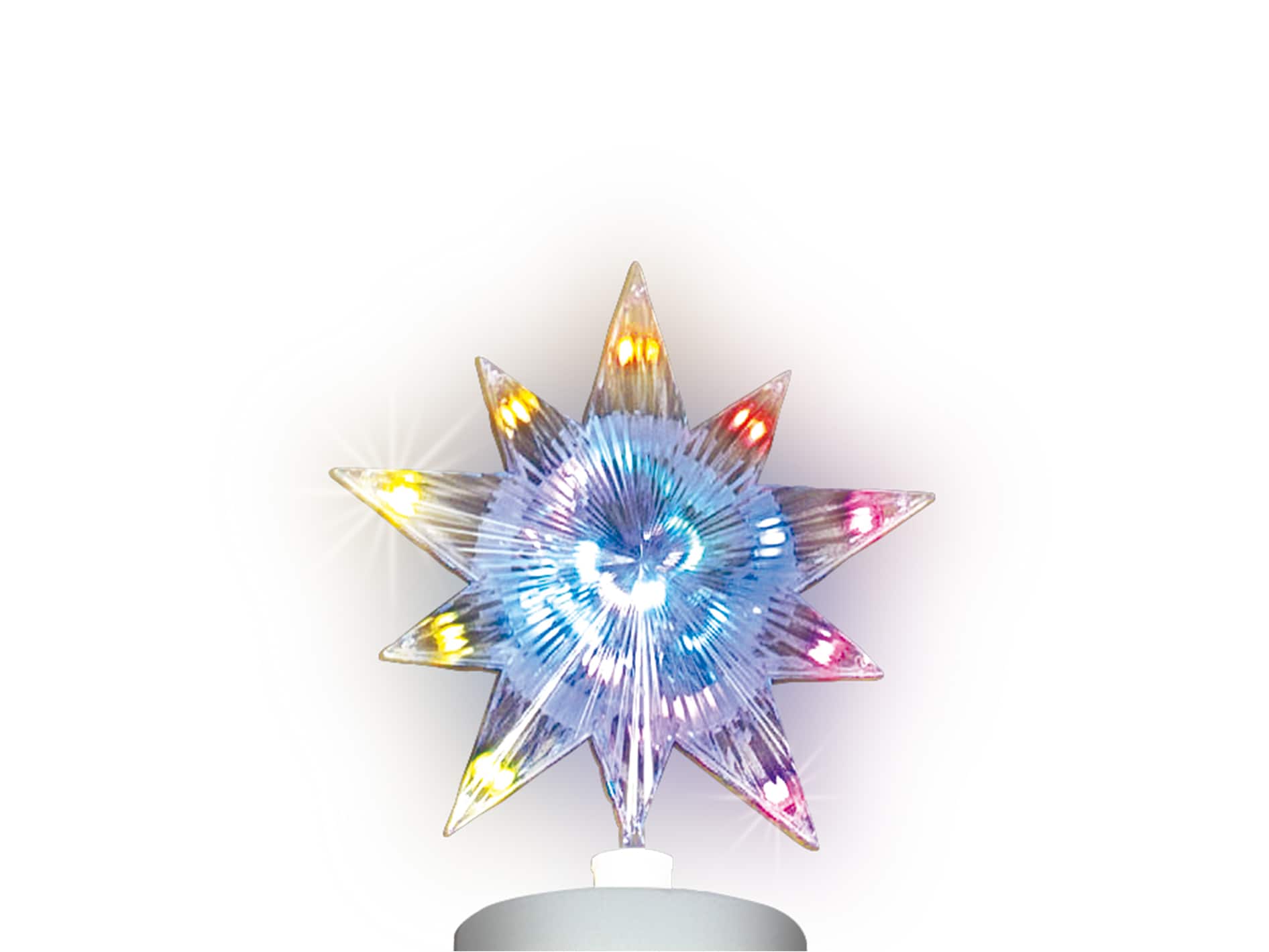 GE 12-ft RGB String Tree with Color Changing LED Lights - MartDiscover.com