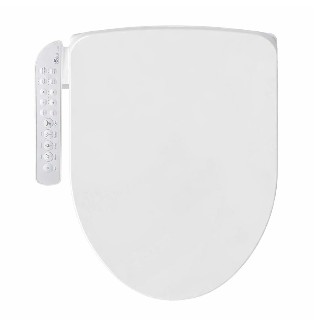 BIO BIDET HD-7000 Electric Bidet Seat for Round Toilets in White with ...