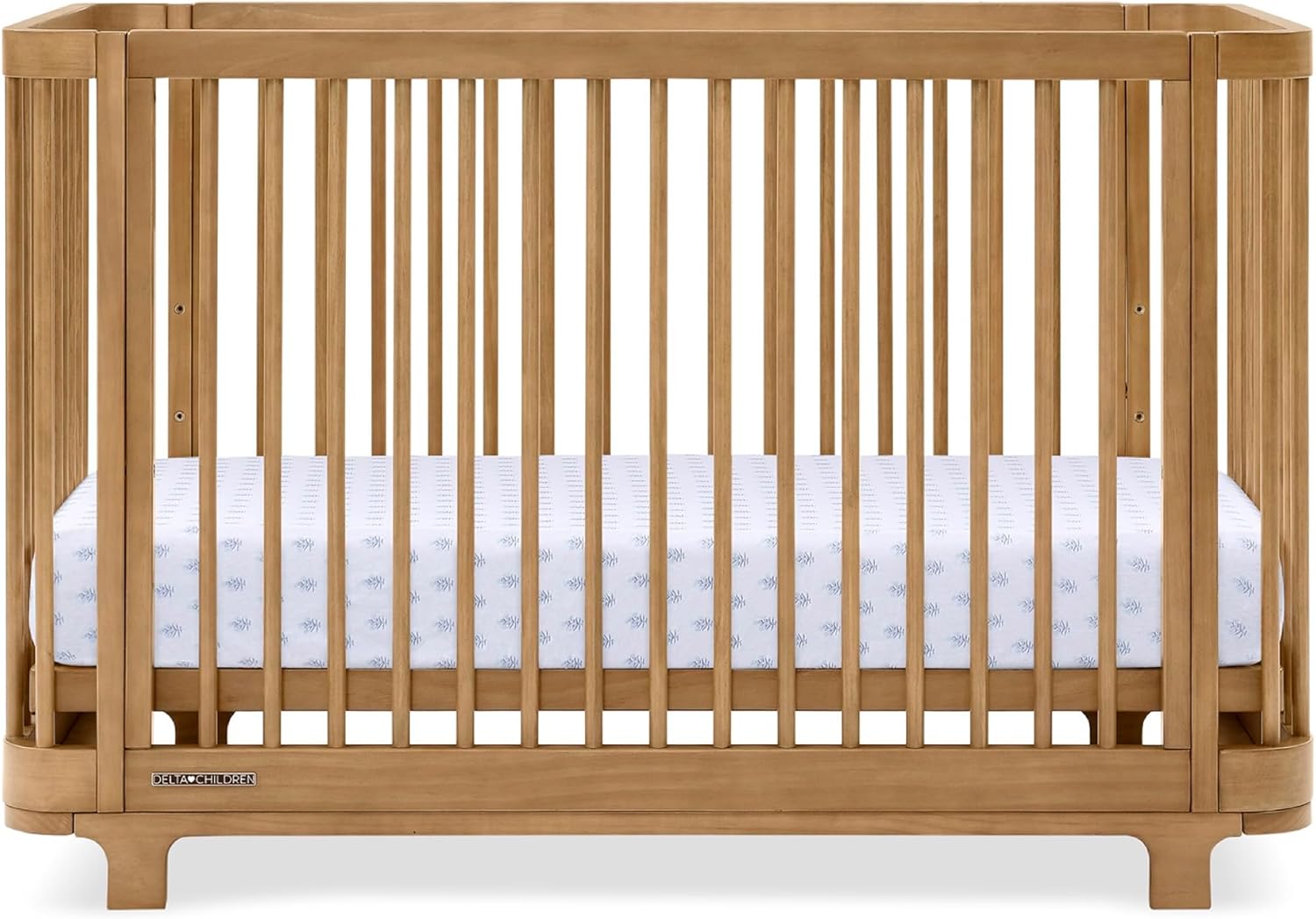 Delta Children Nest 4-in-1 Convertible Crib, Acorn - MartDiscover.com