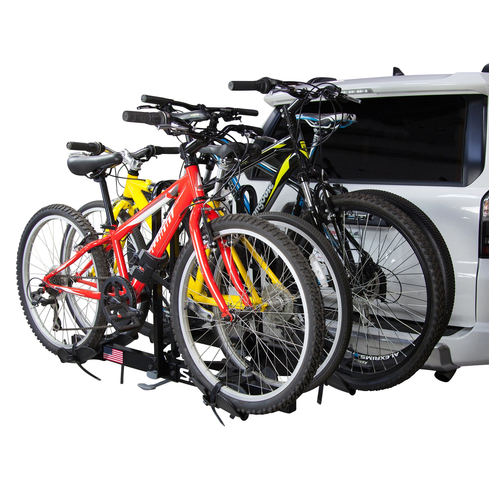 Saris Freedom 4-Bike Hitch Rack - Universal Fit - 2-Inch Receiver - 190 ...